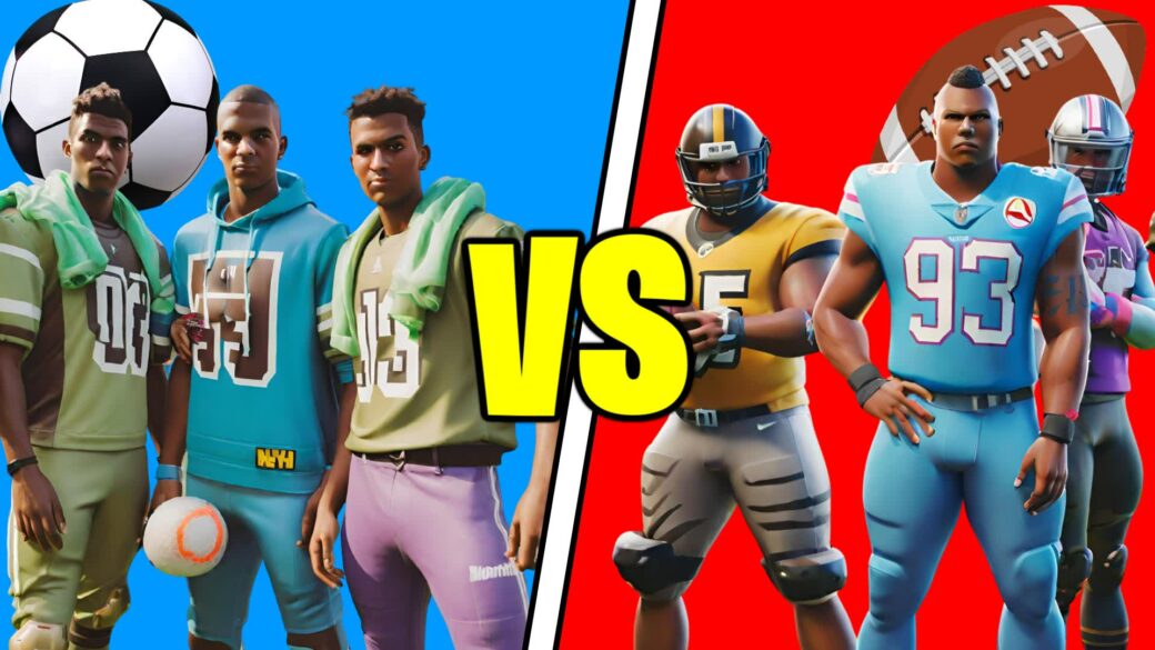 🥅 FOOTBALL VS FOOTBALL 🏈 [ fortnitedaddy ] – Fortnite Creative Map Code