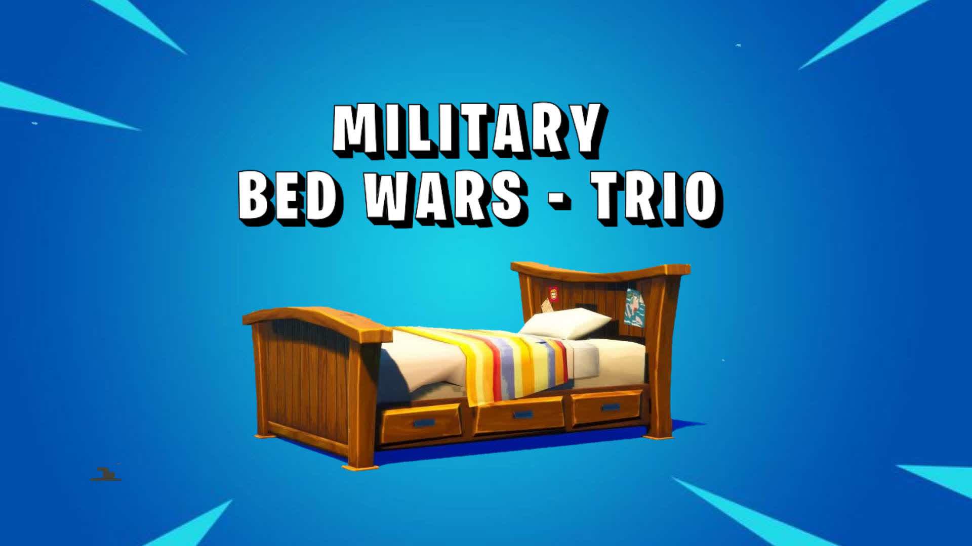Military Bed Wars - TRIO [ darkiytb_tv ] – Fortnite Creative Map Code