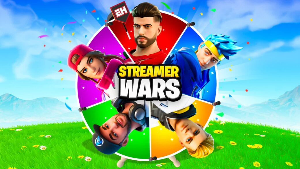 Streamer Wars [ nickeh30 ] – Fortnite Creative Map Code
