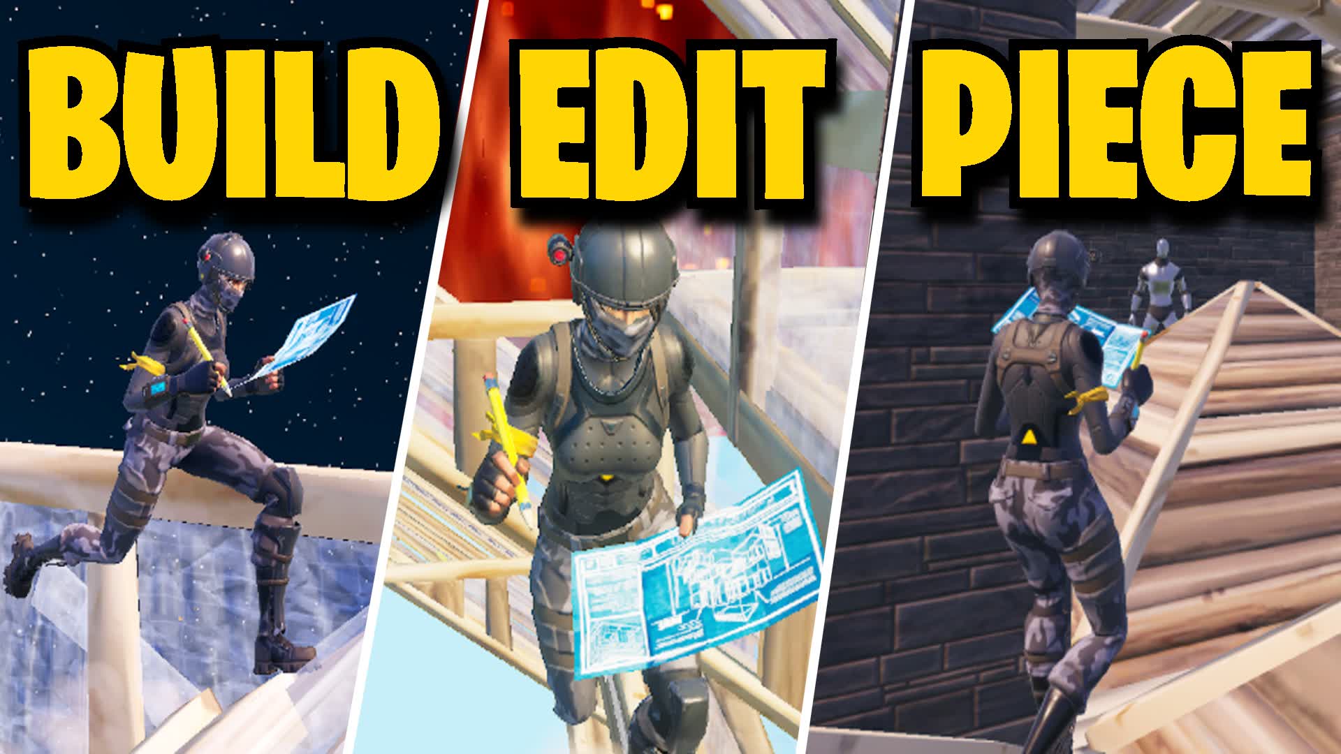 EDIT, 📝 PIECE, 🧩 BUILD, 🧱 [ coachbob ] – Fortnite Creative Map Code