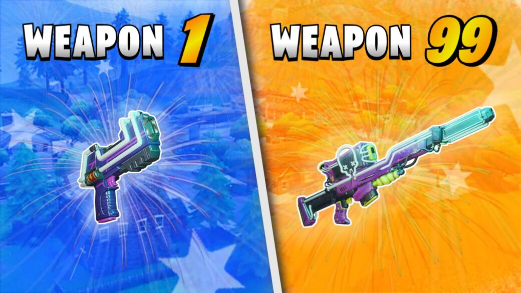 ⭐ 2024 - GUN GAME ⭐ [ rr_gaming ] – Fortnite Creative Map Code