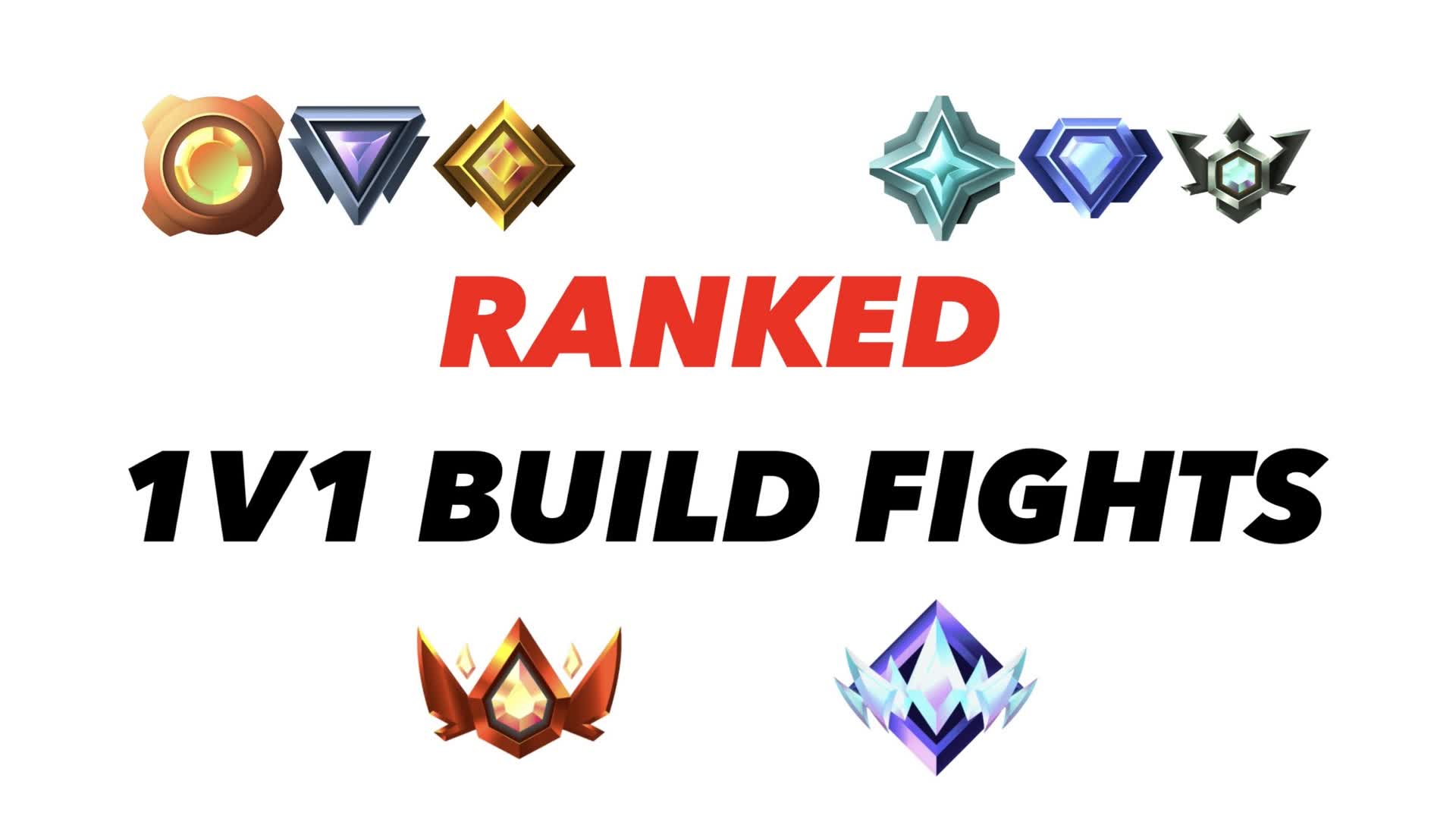 RANKED 1V1 BUILD FIGHTS [ wrld999 ] – Fortnite Creative Map Code