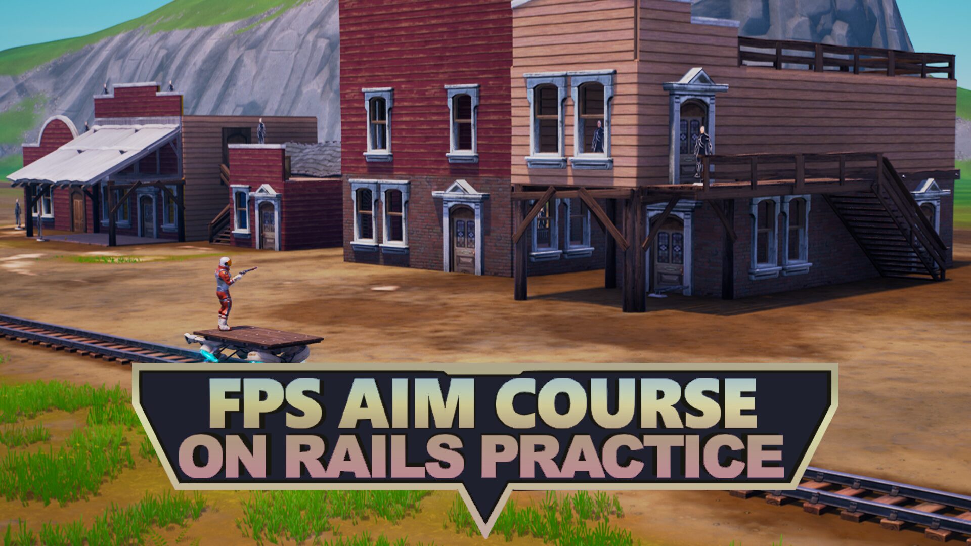 FPS Target Practice FPV Perspective [ shawk ] – Fortnite Creative Map Code