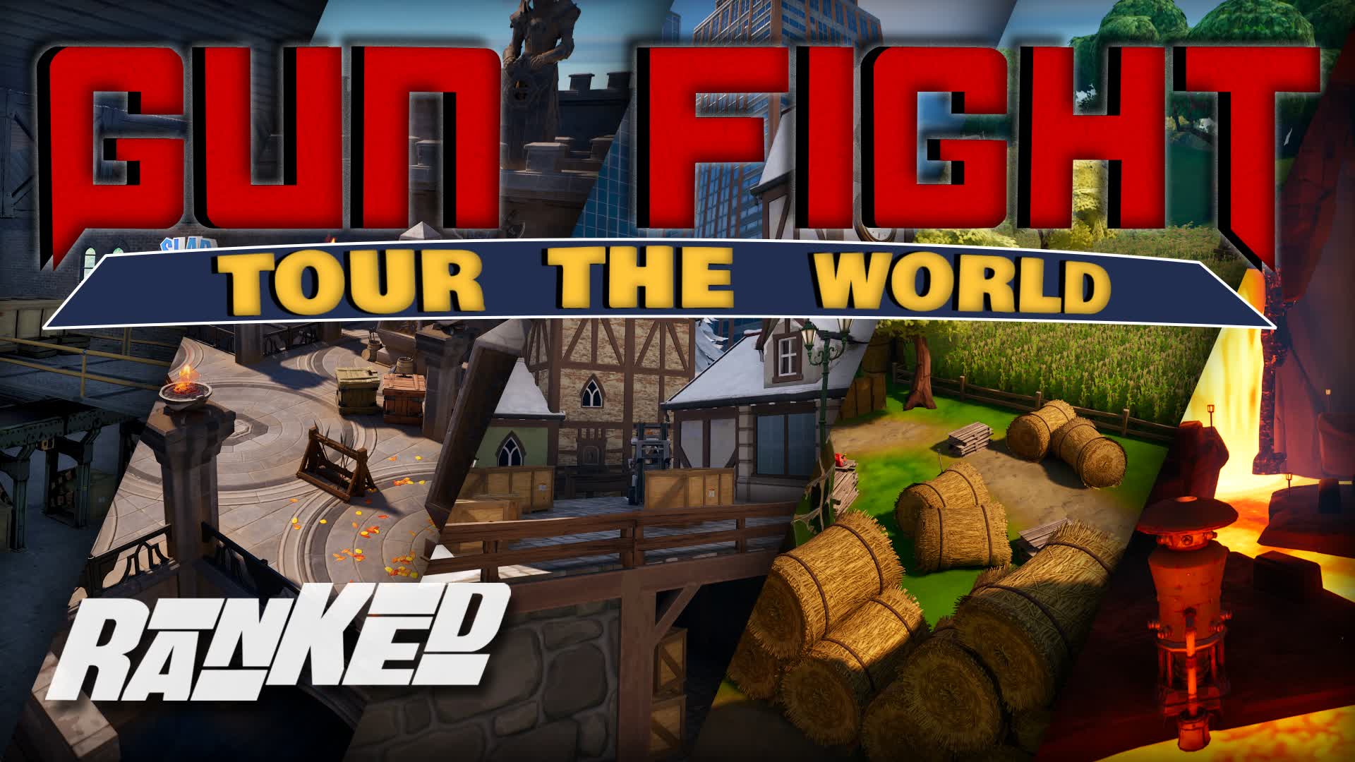 🥇 RANKED 2v2 GUN FIGHT 🥇 [ warkstudio ] – Fortnite Creative Map Code