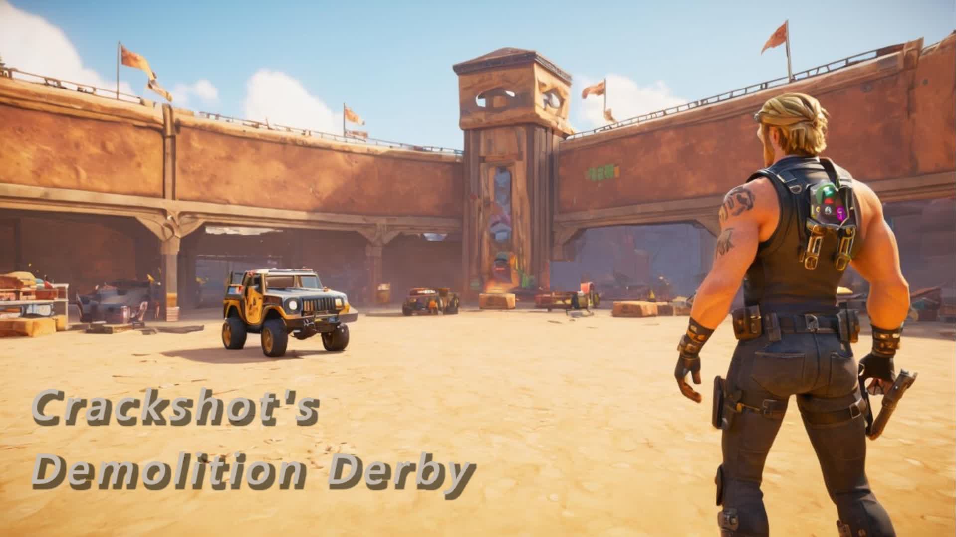 Crackshot's Demolition Derby [ trancefury ] – Fortnite Creative Map Code
