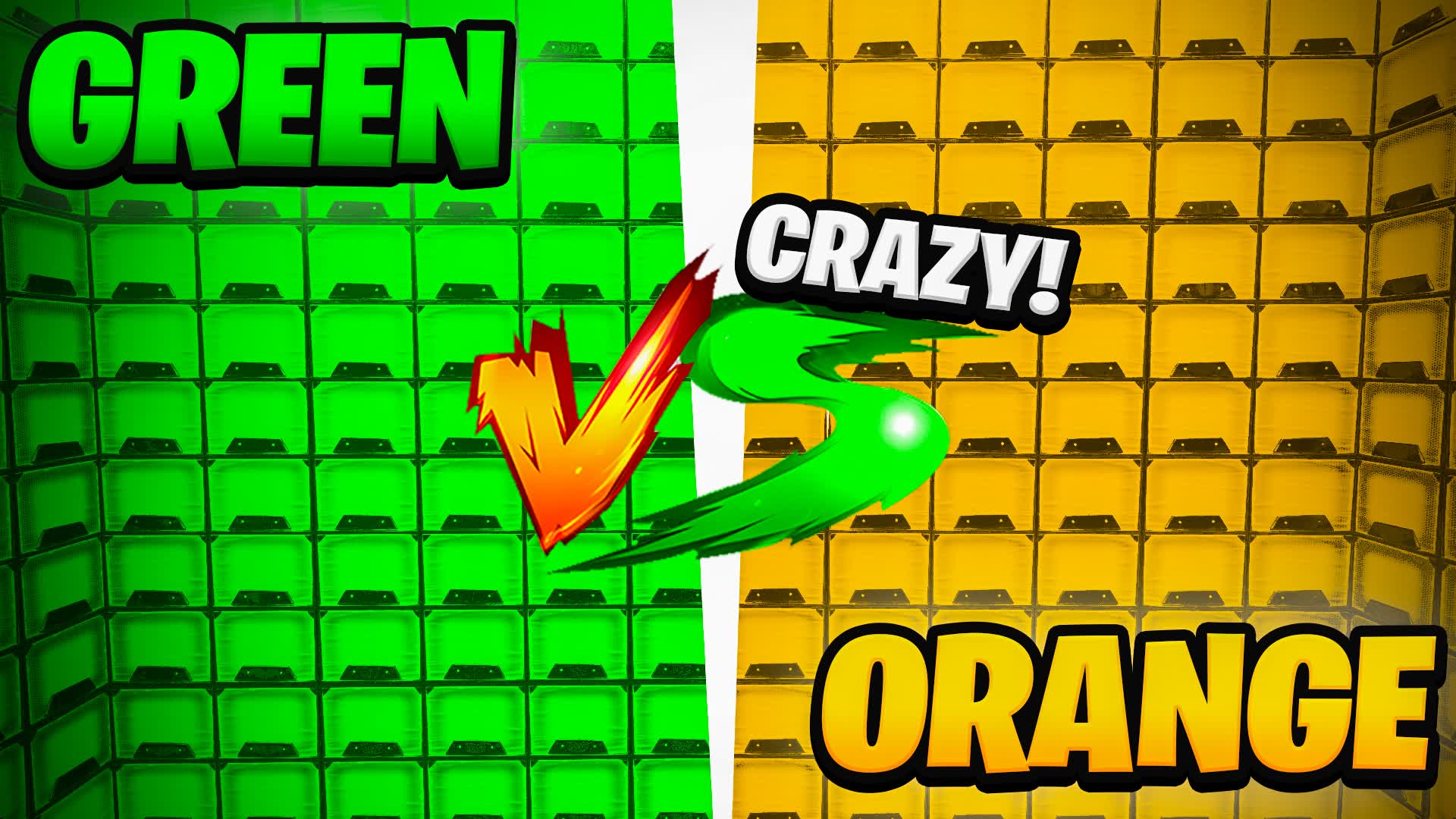 ORANGE VS GREEN🎮 [ a_neckel ] – Fortnite Creative Map Code