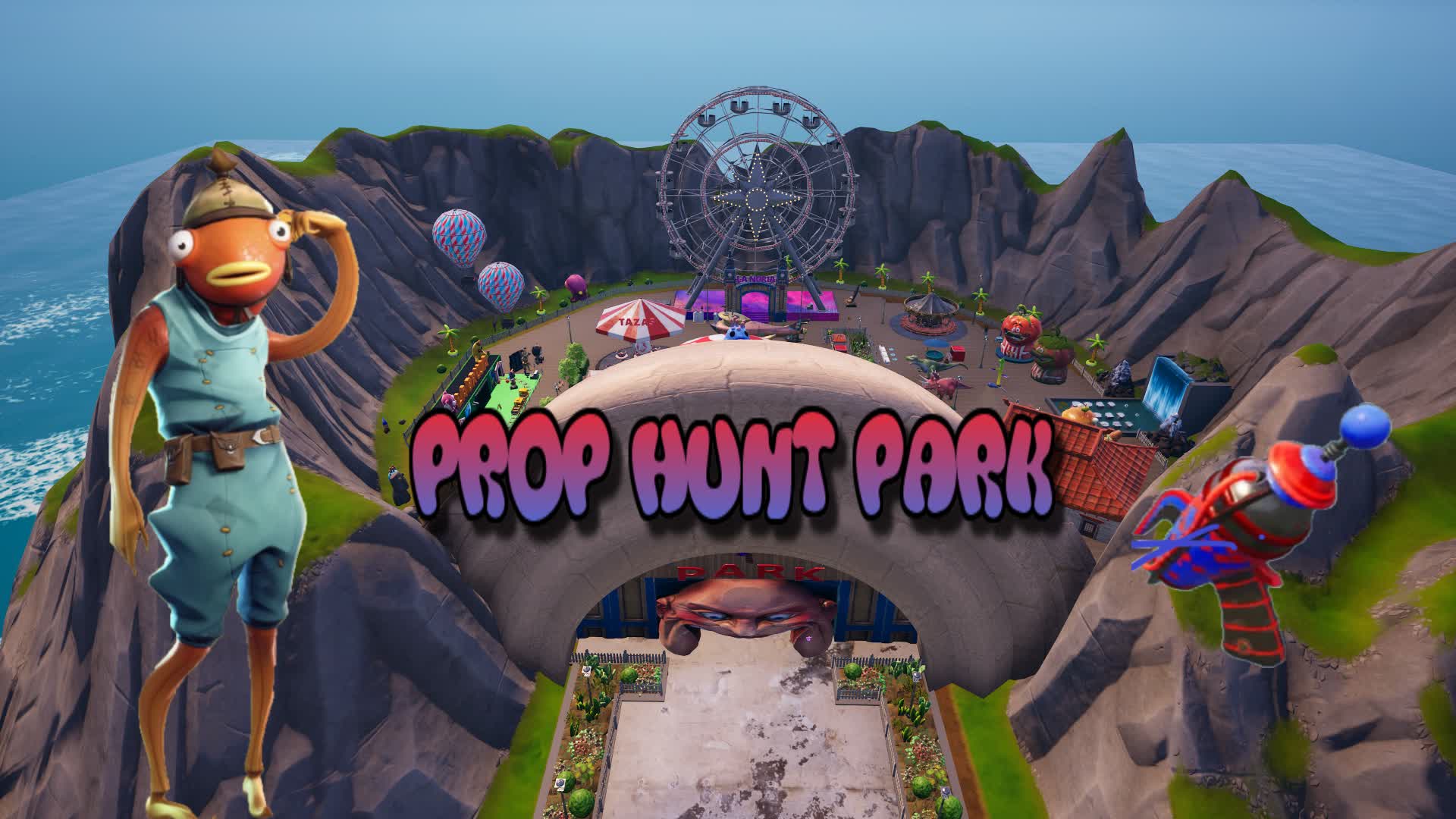 PROP HUNT PARK [ franpro1978 ] – Fortnite Creative Map Code