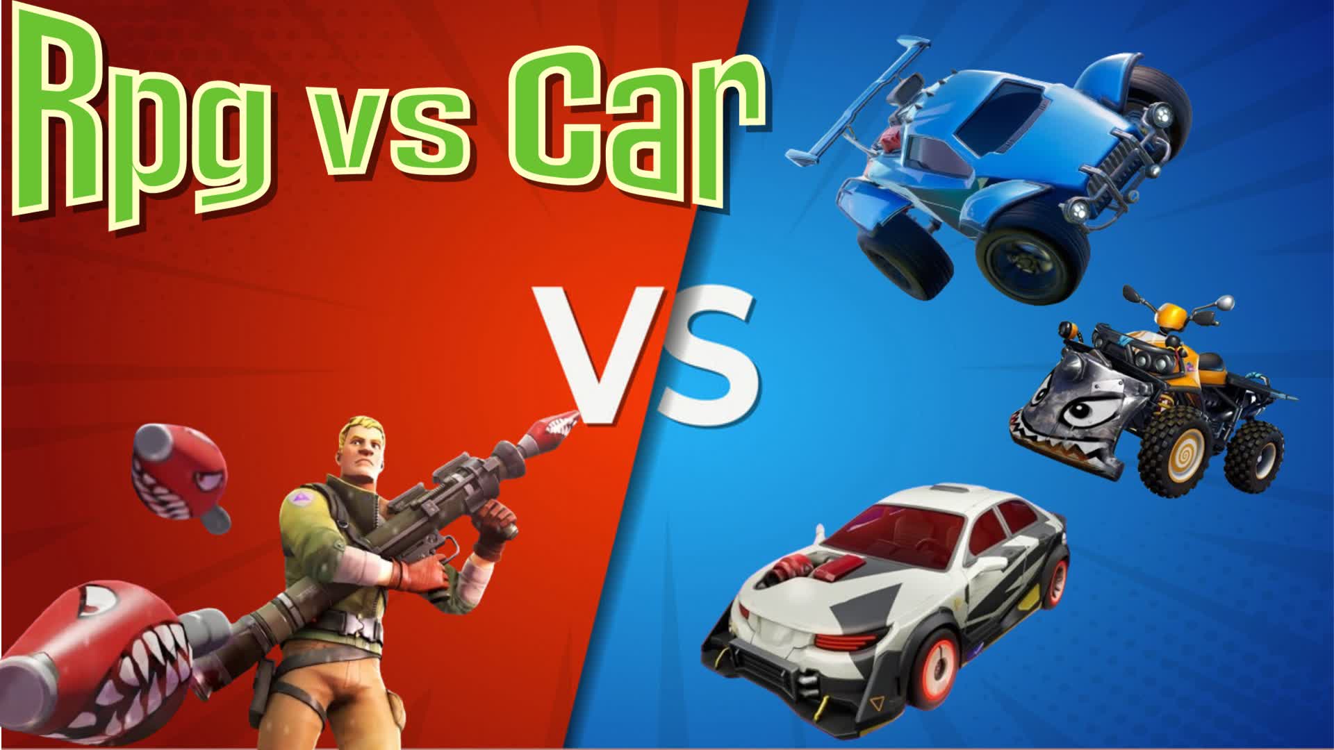 Car vs Rockets [ juze81 ] – Fortnite Creative Map Code