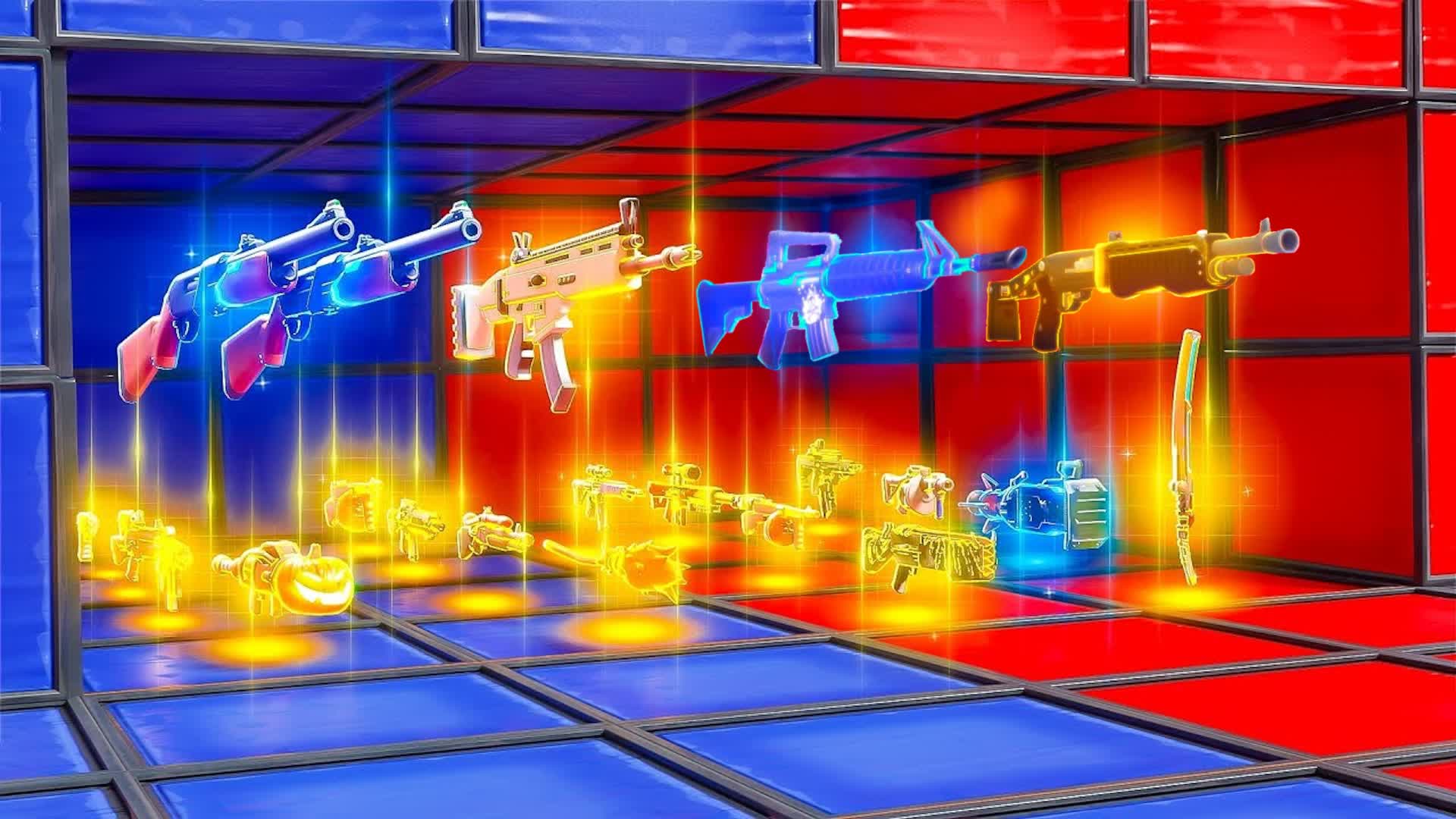 🚀ULTIMATE RED VS BLUE⭐ [ bux ] – Fortnite Creative Map Code