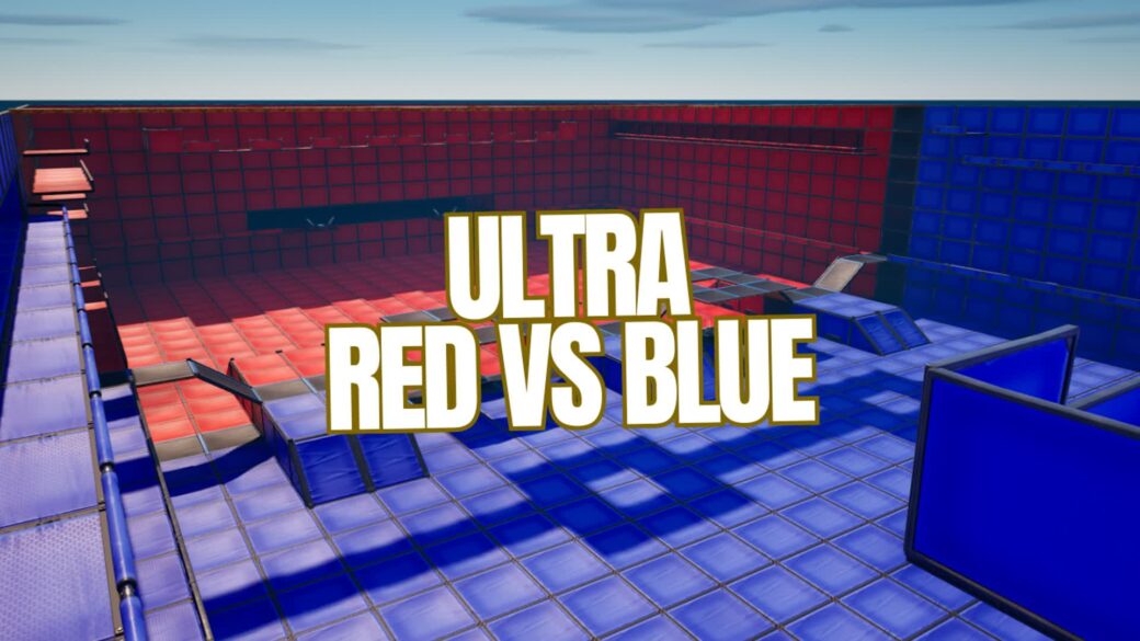 ULTRA RED VS BLUE [ rosodeluxe ] – Fortnite Creative Map Code