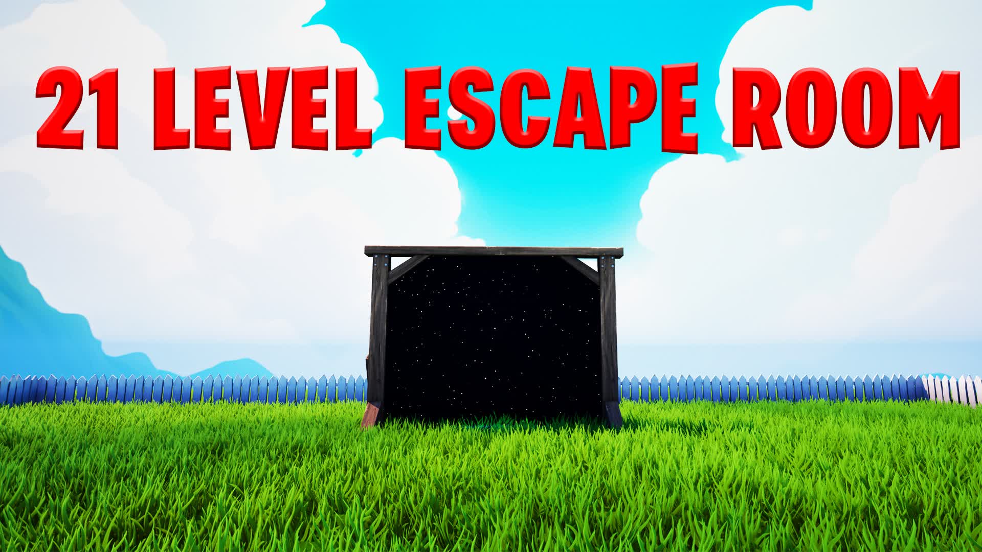 21 LEVEL ESCAPE ROOM [ black-cat ] – Fortnite Creative Map Code