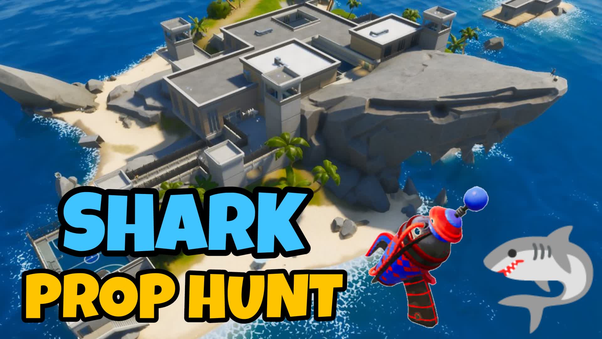 🦈 SHARK PROP HUNT 🦈 [ 4everr ] – Fortnite Creative Map Code
