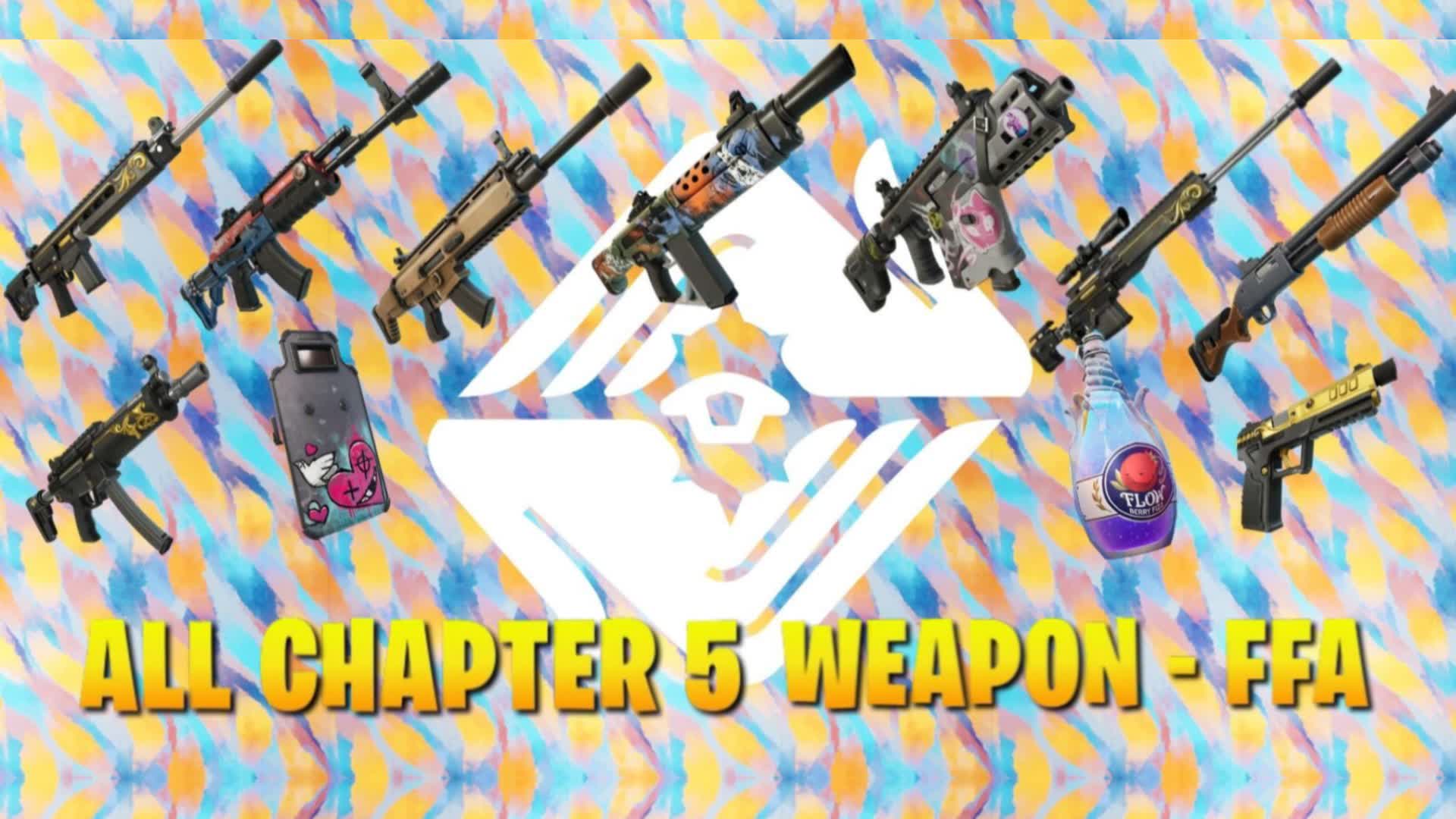 ALL CHAPTER 5 WEAPON FFA [ lazare ] – Fortnite Creative Map Code