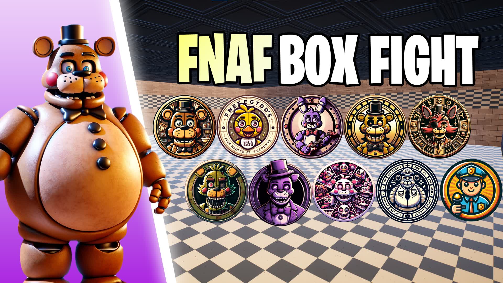 FNAF 🐻📦 BOX FIGHTS! [ shawarmaa ] – Fortnite Creative Map Code