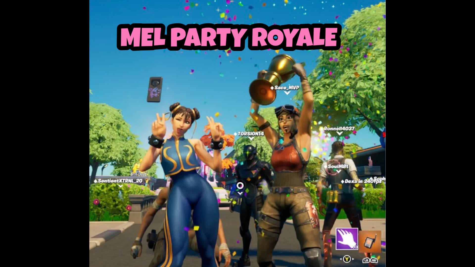 MEL PARTY ROYALE [ prettygirlmel ] – Fortnite Creative Map Code