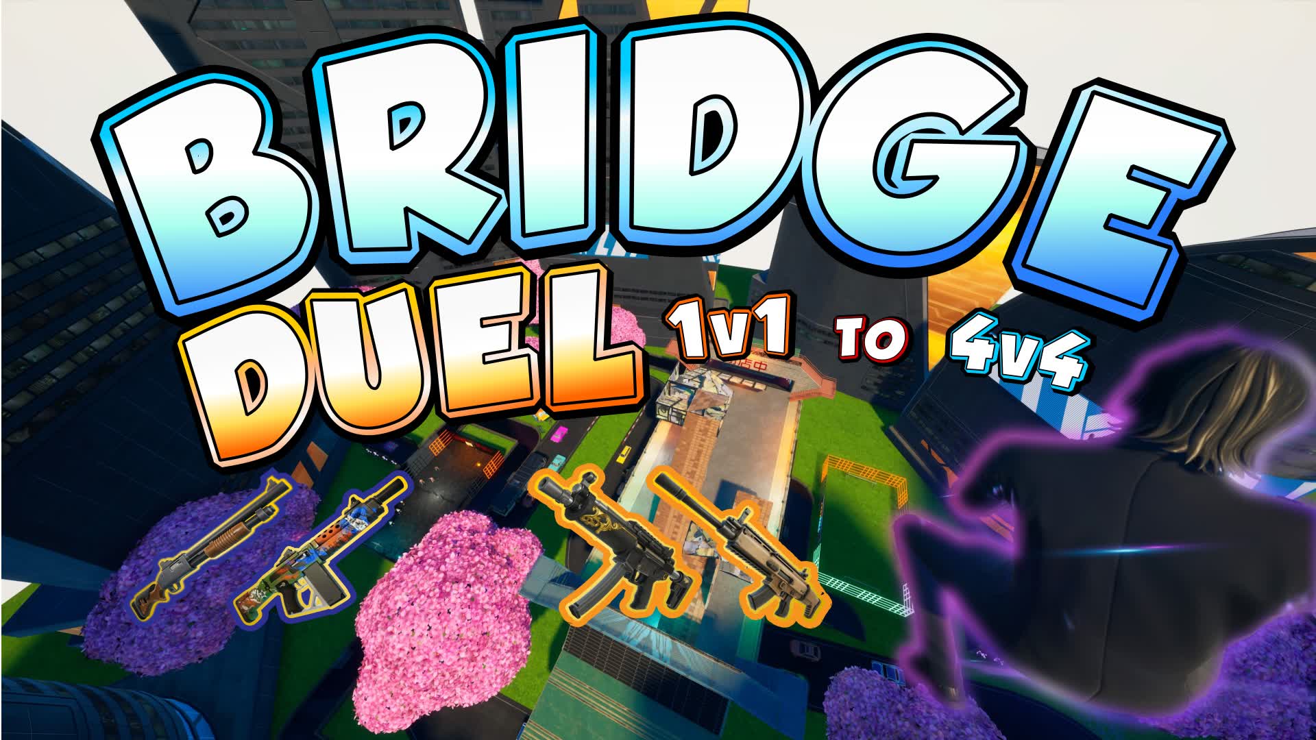 BRIDGE DUEL [ jackthelad ] – Fortnite Creative Map Code