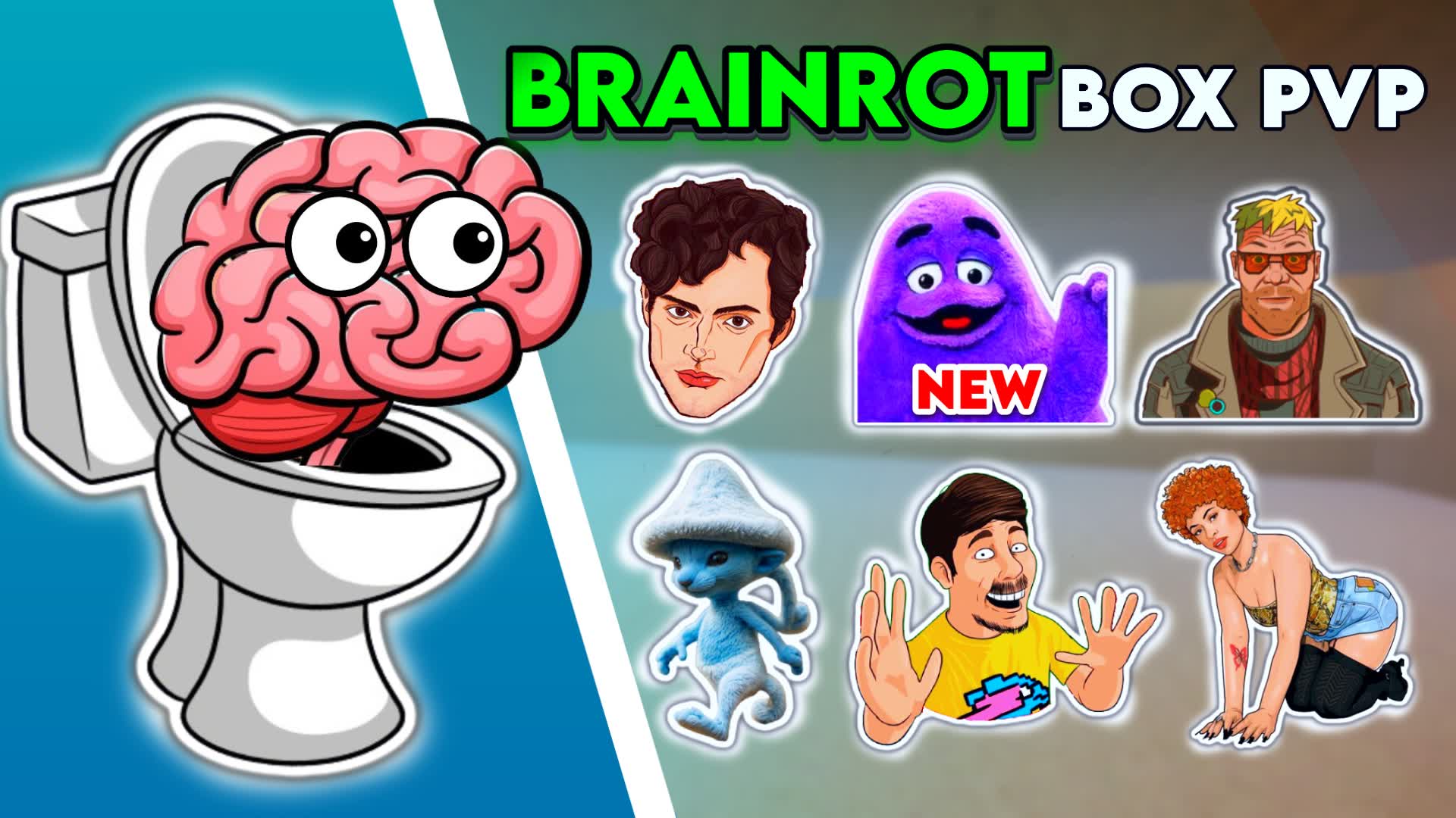 🧠BRAINROT BOX PVP📦 [ aptos ] – Fortnite Creative Map Code