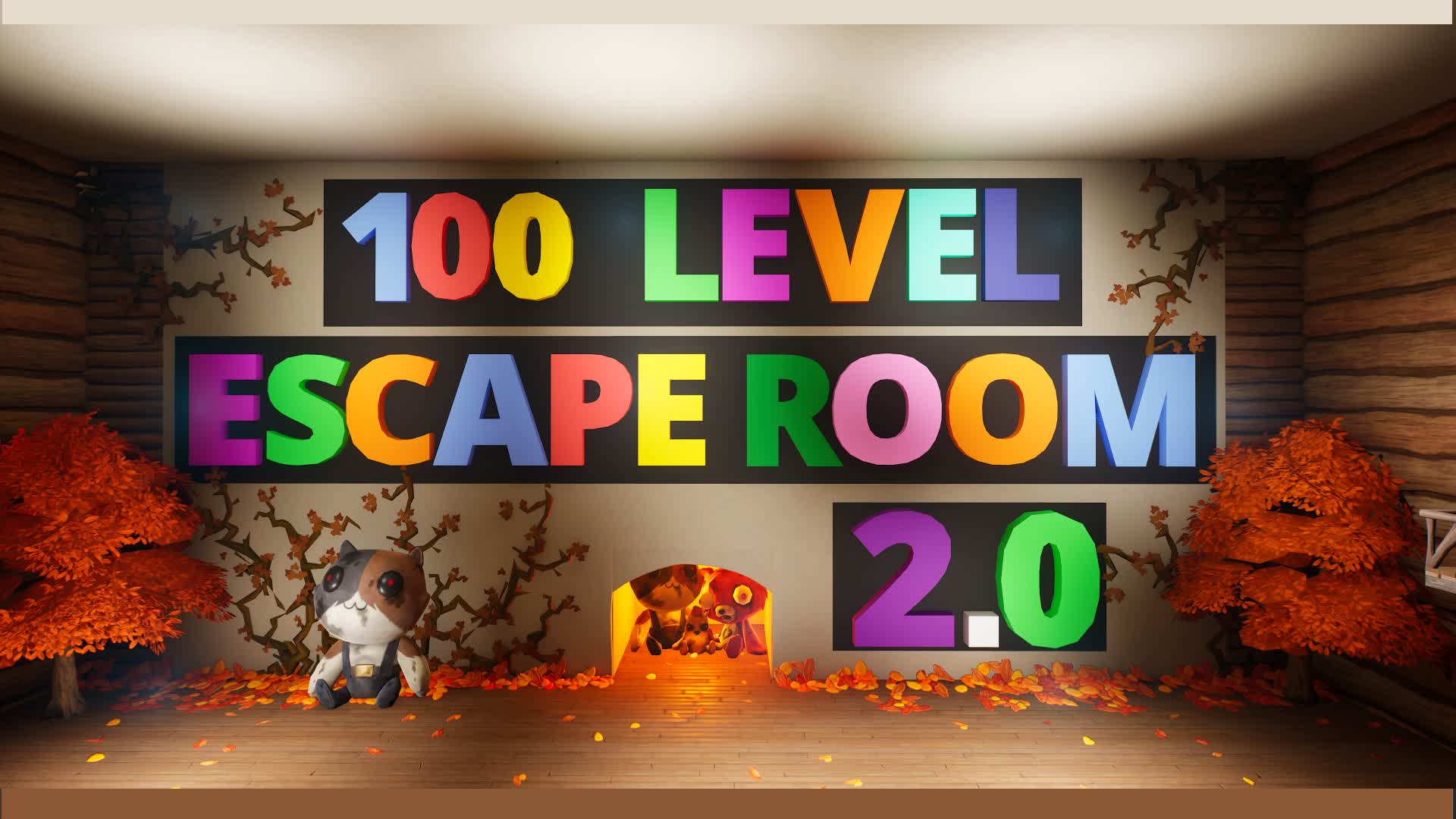 100 Level Escape Room 2.0 [ saruzzooo ] – Fortnite Creative Map Code
