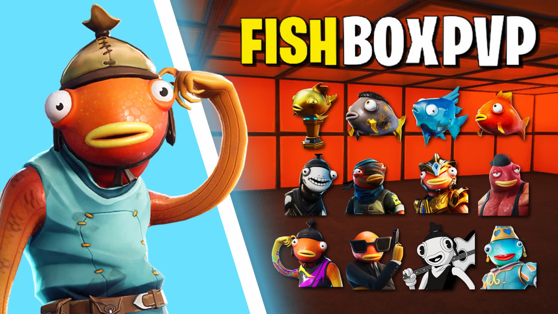 🐟FISH BOXFIGHTS📦 [ fusion ] – Fortnite Creative Map Code