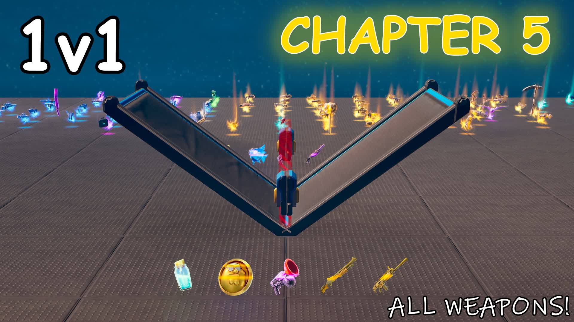 1V1 CHAPTER 5 ALL WEAPONS BUILD FIGHTS [ n0r4 ] – Fortnite Creative Map ...