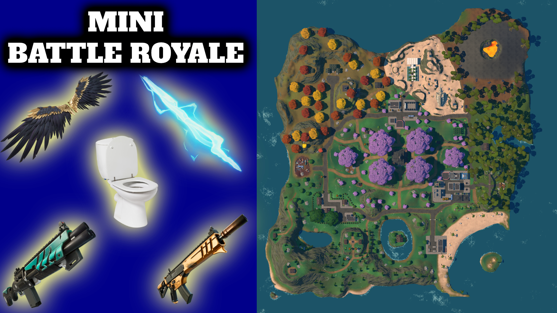 Mini Battle Royale - Resurgence [ krysos22 ] – Fortnite Creative Map Code