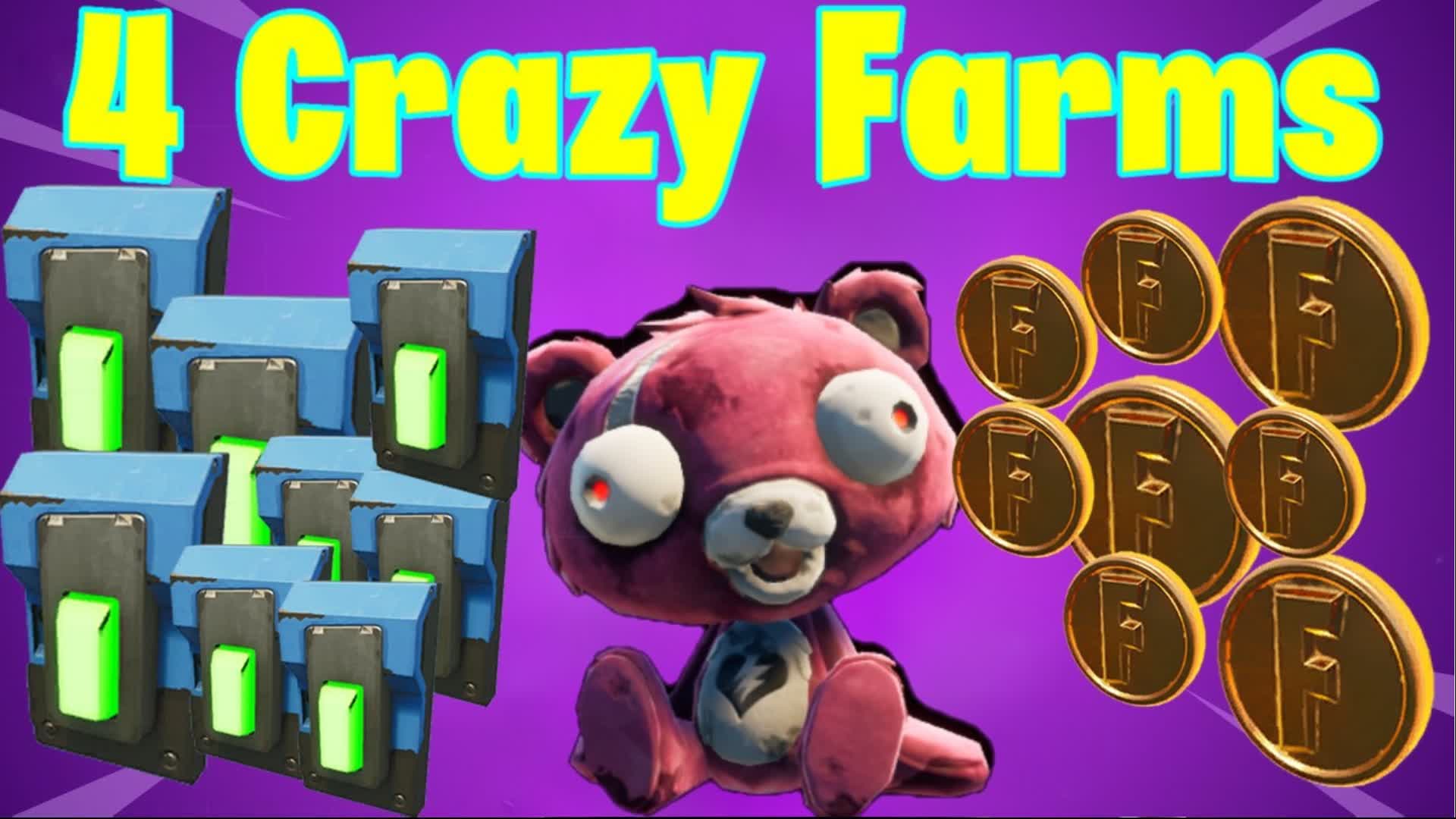 ⭐CRAZYY COIN FARM THE PIT FFA [ wail ] – Fortnite Creative Map Code