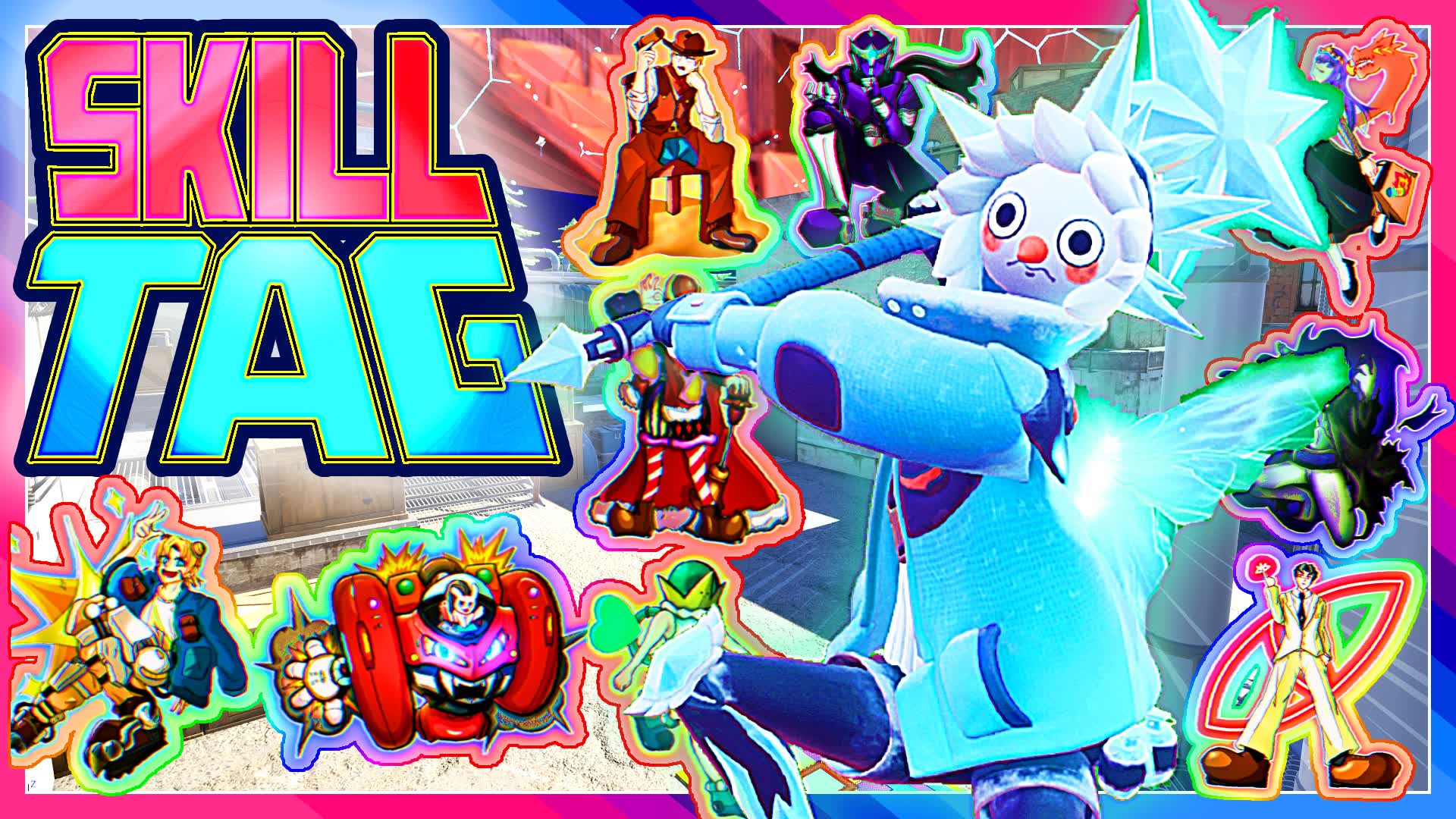 Skill Tag ! 【スキルタッグ】 [ aerial_studio ] – Fortnite Creative Map Code