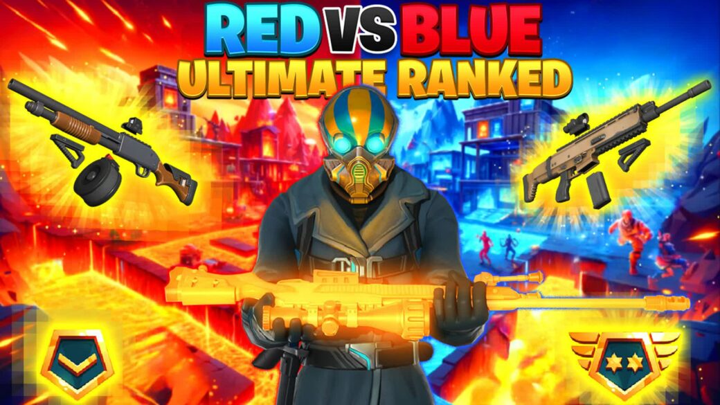 ULTIMATE RANKED RED VS BLUE 🔴🔵 [ keebabb ] – Fortnite Creative Map Code
