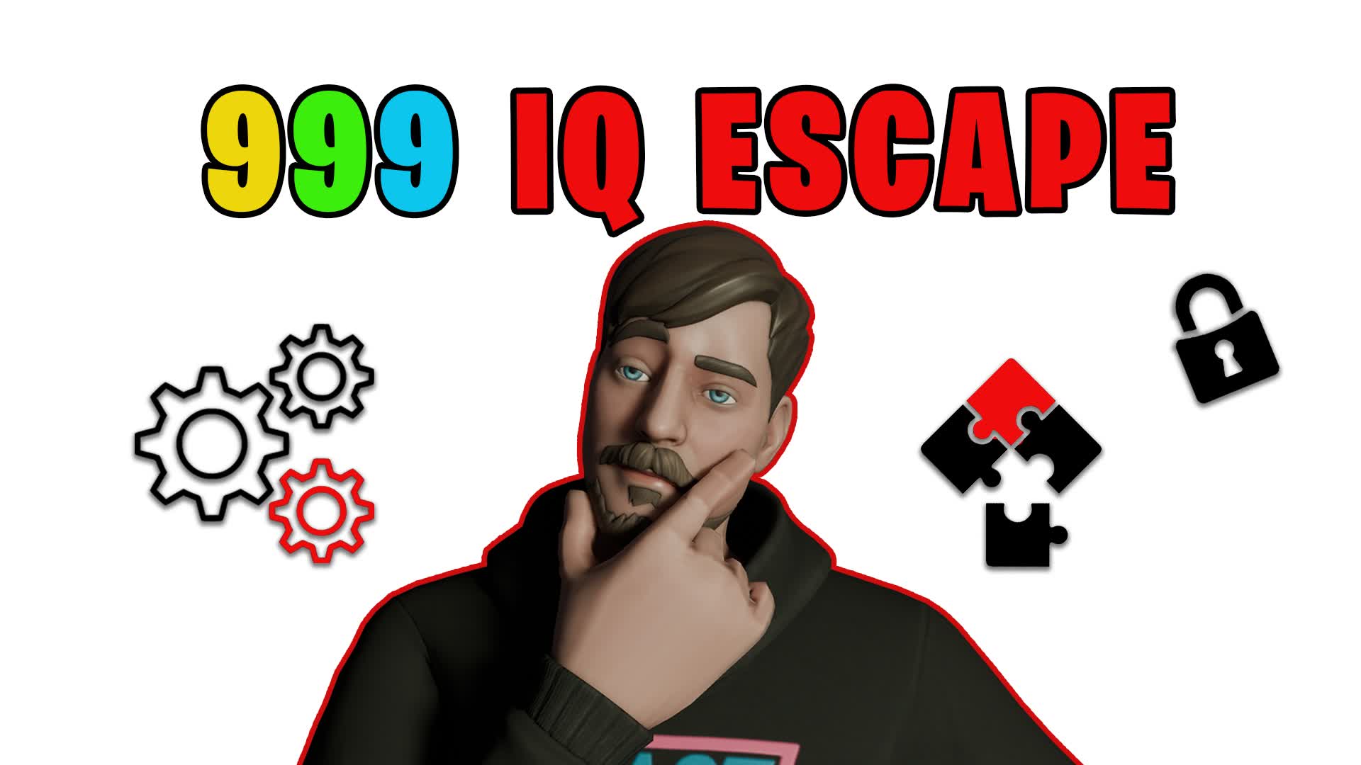 999 IQ ESCAPE ROOM 🧠 [ nvslp ] – Fortnite Creative Map Code