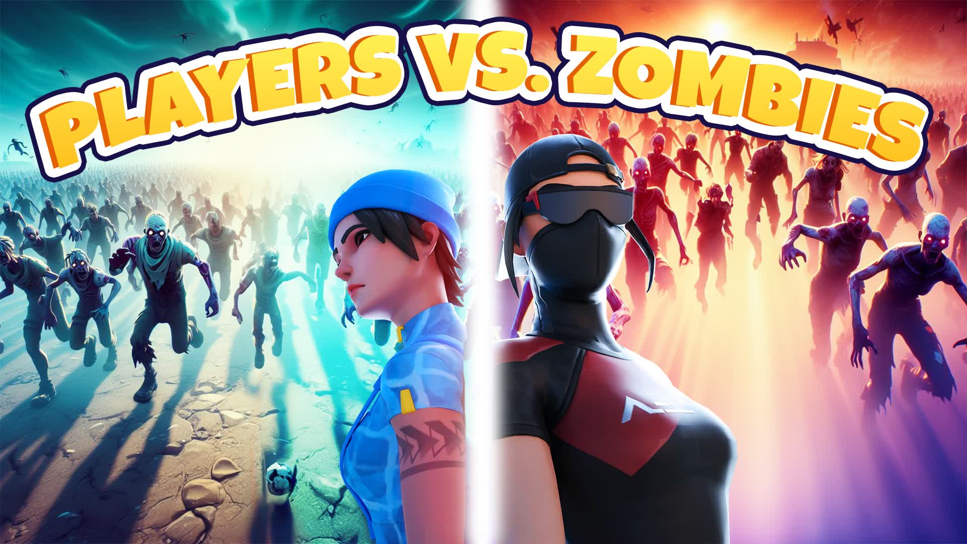 🧟PLAYERS VS. ZOMBIES🧟 [ evan-00001 ] – Fortnite Creative Map Code