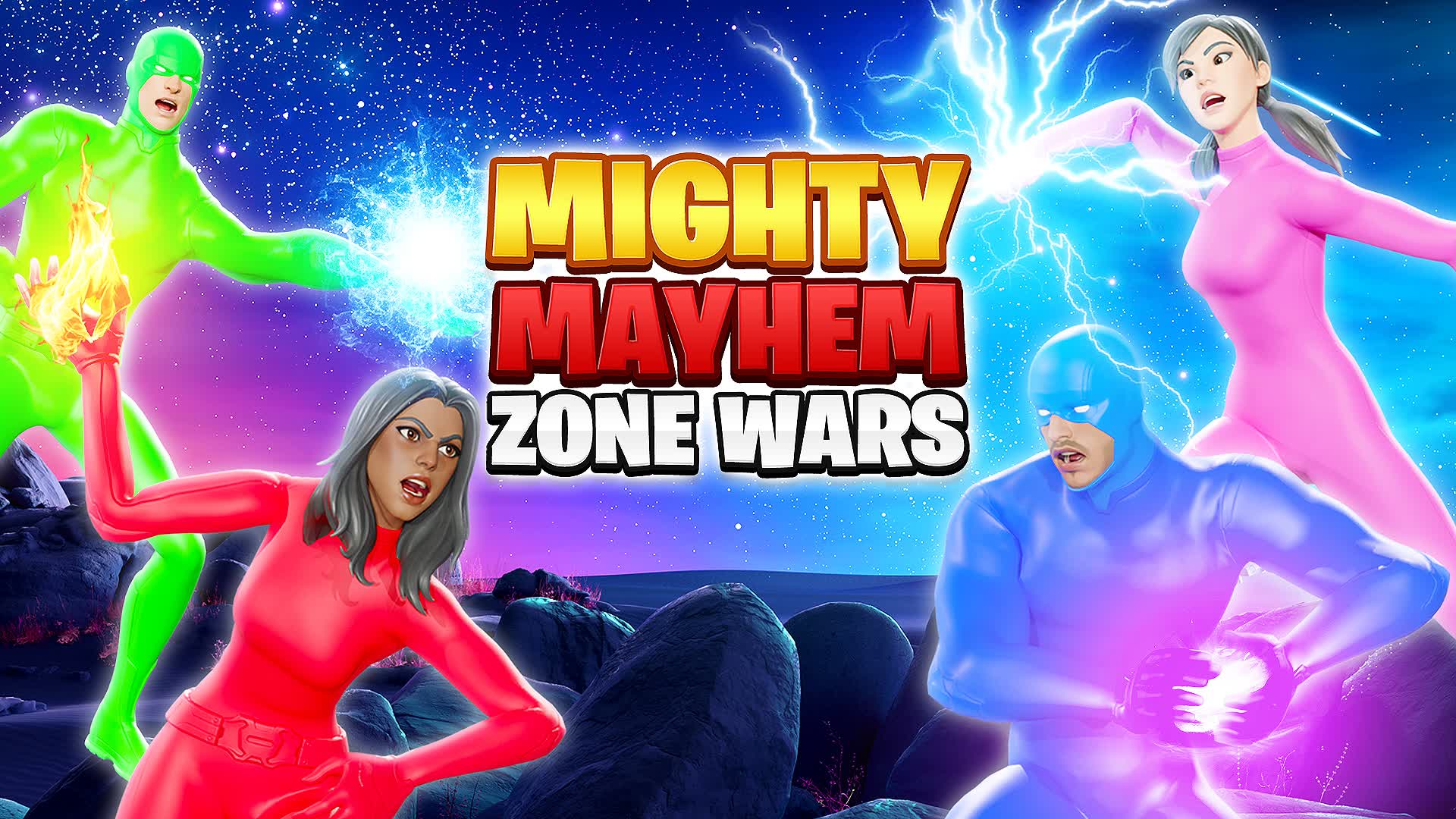 Mighty Mayhem Zone Wars [ marsonfps ] – Fortnite Creative Map Code