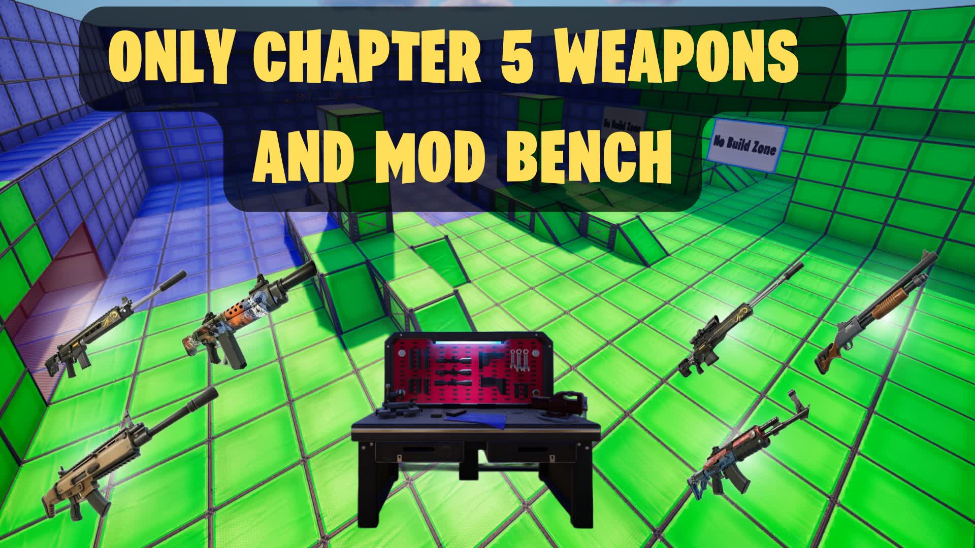 Green Vs Blue Only Chapter 5 Weapons🟢🔵 [ fortnitespeedrun ] – Fortnite ...