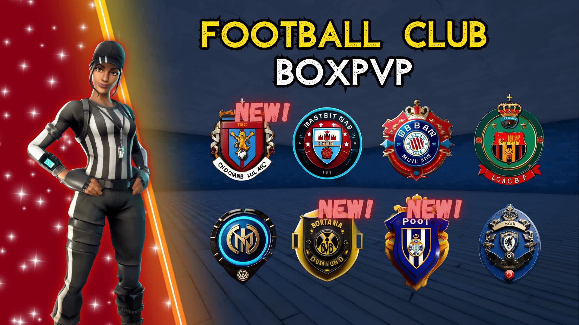 📦 FOOTBALL CLUB BOXPVP 📦 [ fngemz ] – Fortnite Creative Map Code