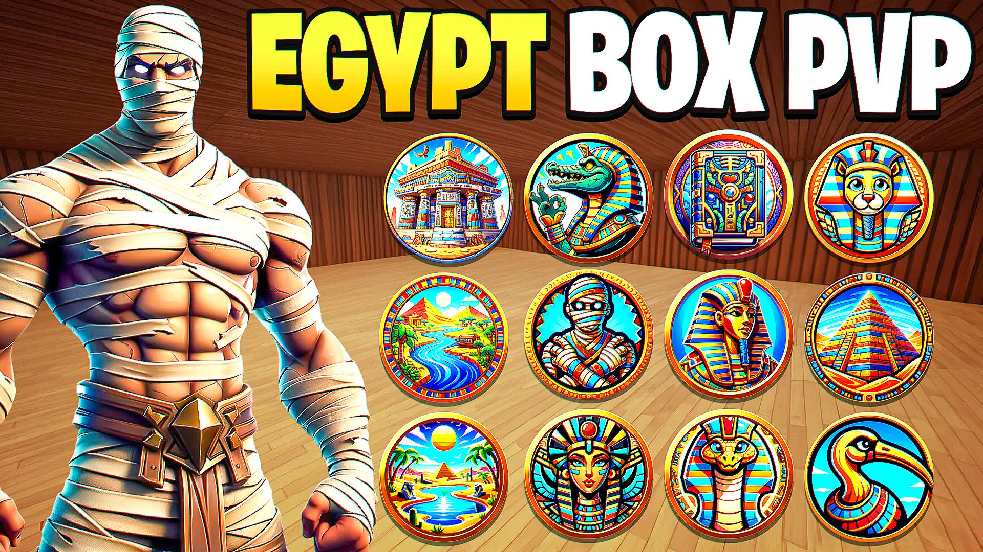 Egypt Box PvP 📦 [ bucke ] – Fortnite Creative Map Code