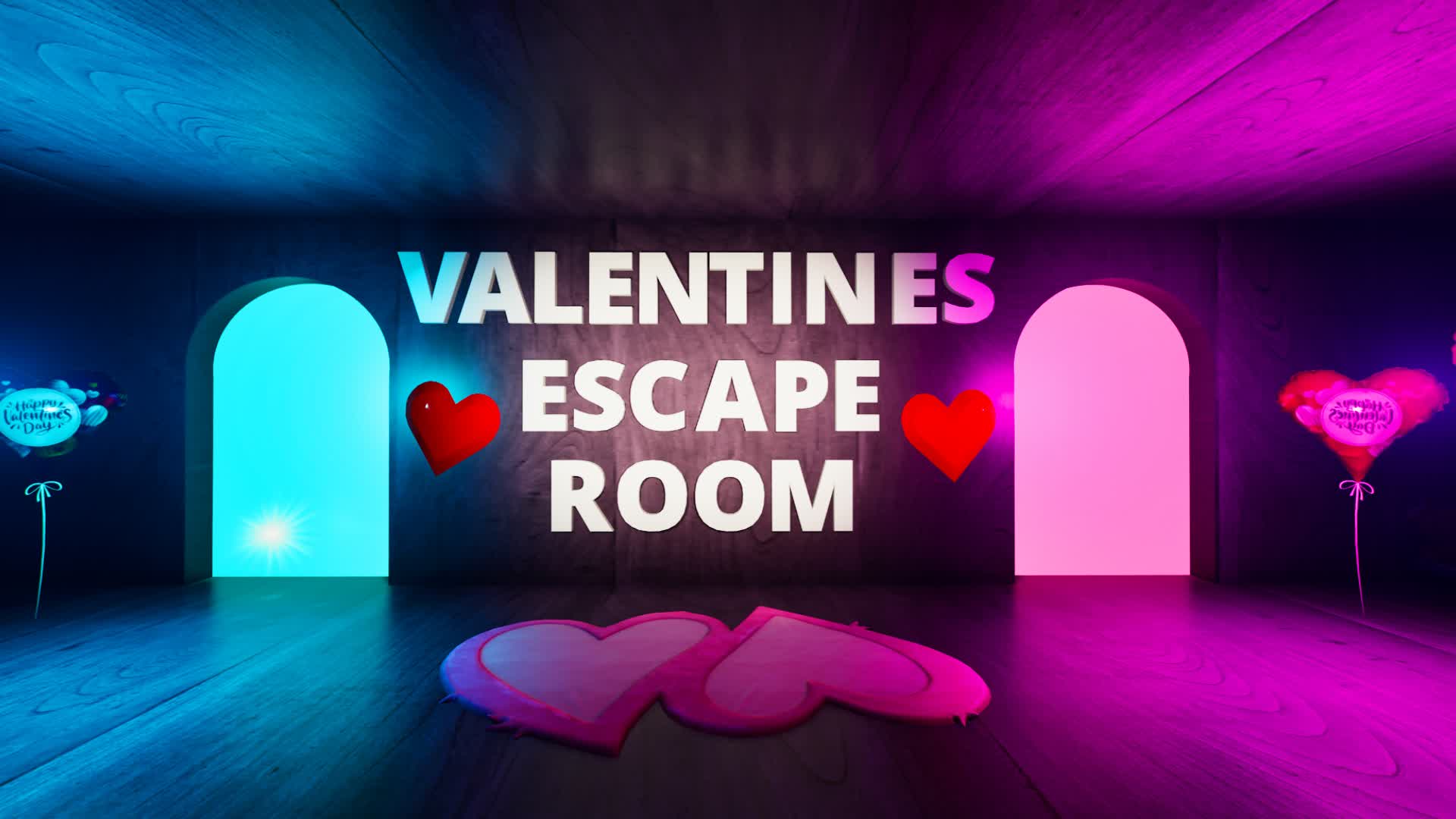 VALENTINE'S DUO ESCAPE ROOM [ czapus ] – Fortnite Creative Map Code