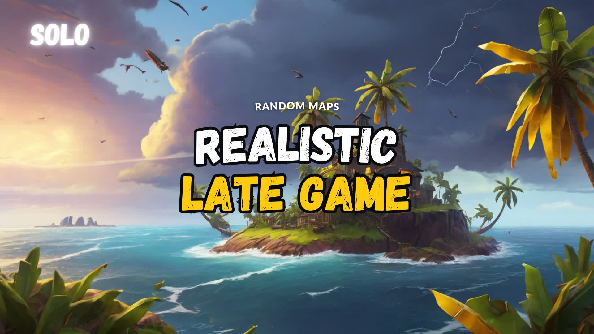 SOLO LATE GAME - CURRENT WEAPONS [ ronpanic ] – Fortnite Creative Map Code