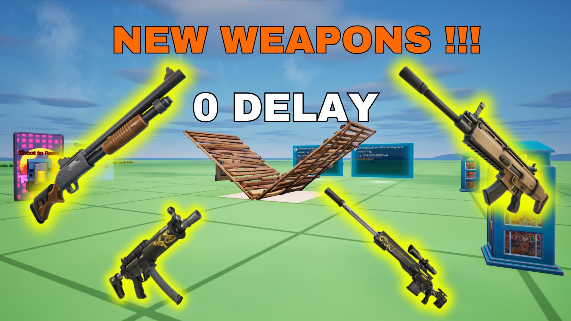 NO DELAY 1V1 MAP (200 PUMP) [0 delay] [ drg-gg ] – Fortnite Creative ...