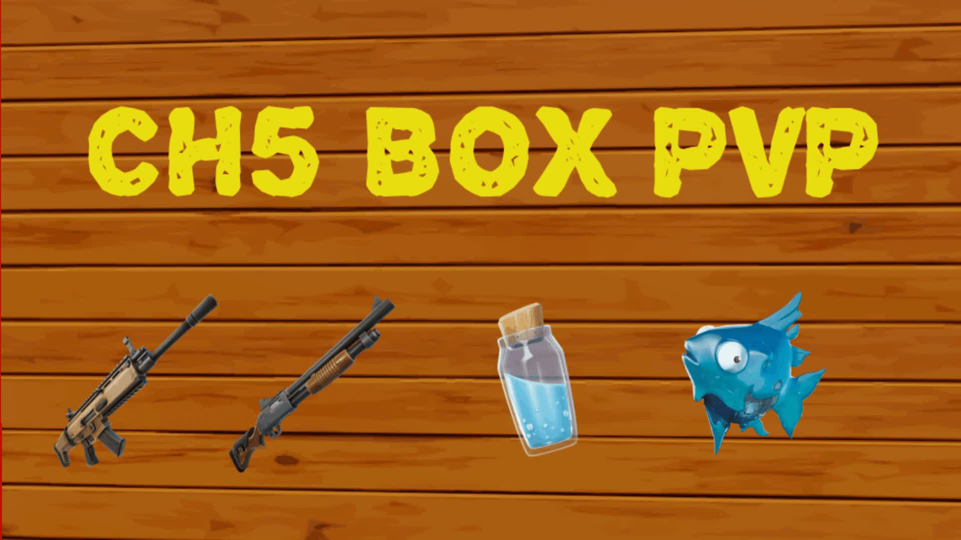 CH5 BOX PVP - NEW GUNS [ itsmefynn ] – Fortnite Creative Map Code