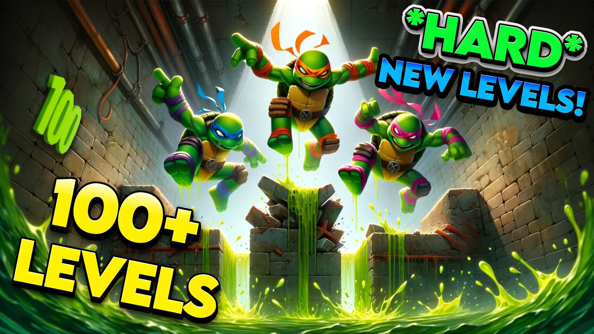 TMNT Deathrun [ pizzamis ] – Fortnite Creative Map Code