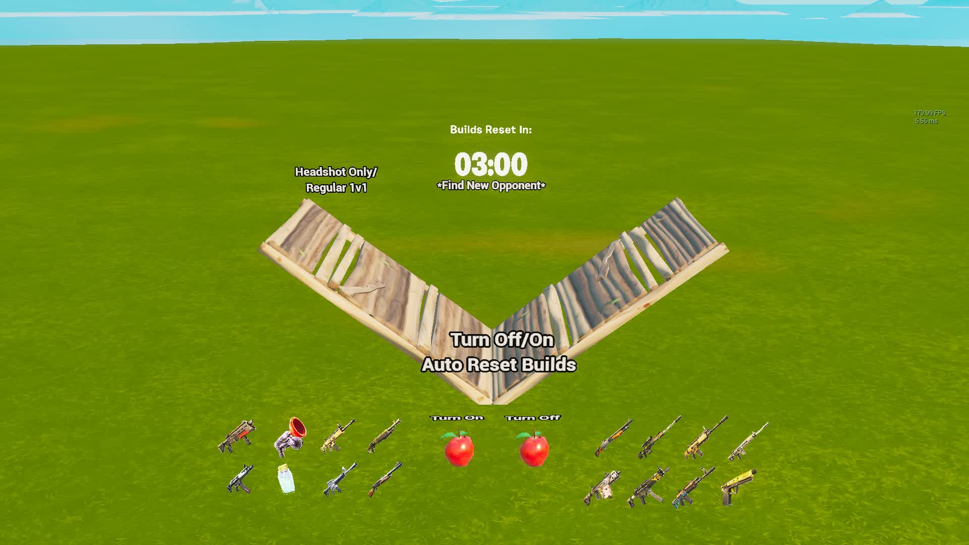 Loxin's 1v1 (0 DELAY) *5 Players* [ loxinfv ] – Fortnite Creative Map Code