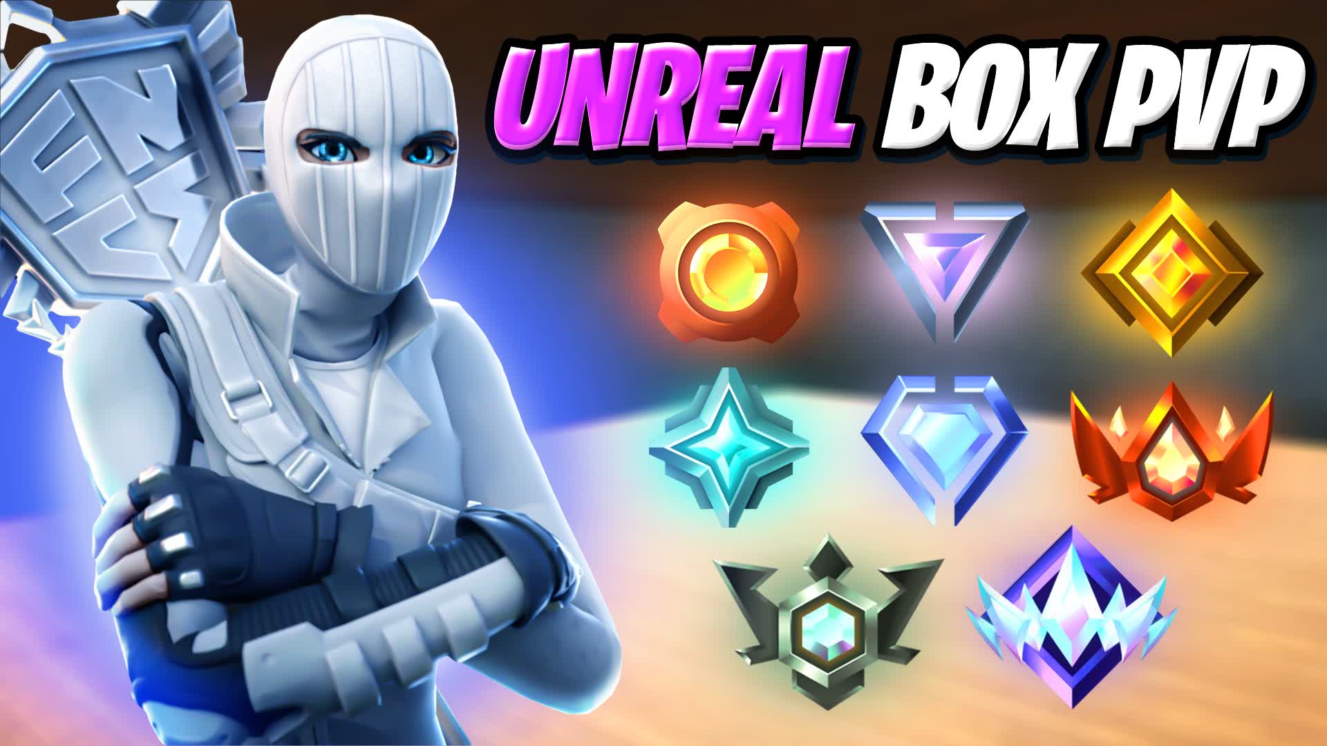 UNREAL BOX PVP [ fakeifys ] – Fortnite Creative Map Code