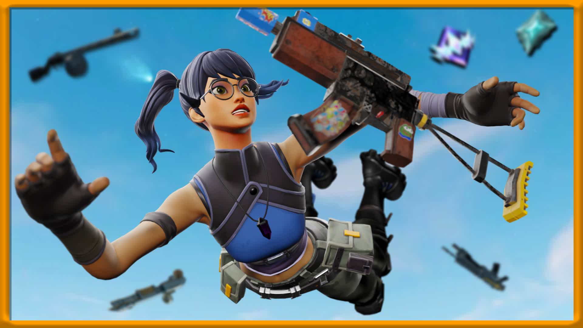 The Pit 💎Custom Weapons [ dr7 ] – Fortnite Creative Map Code