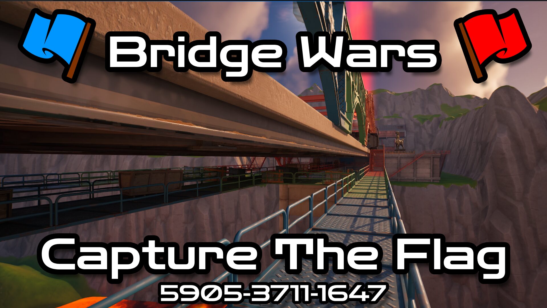 🌉 BRIDGE WARS CTF 🚩 - CAPTURE THE FLAG [ cros ] – Fortnite Creative Map ...