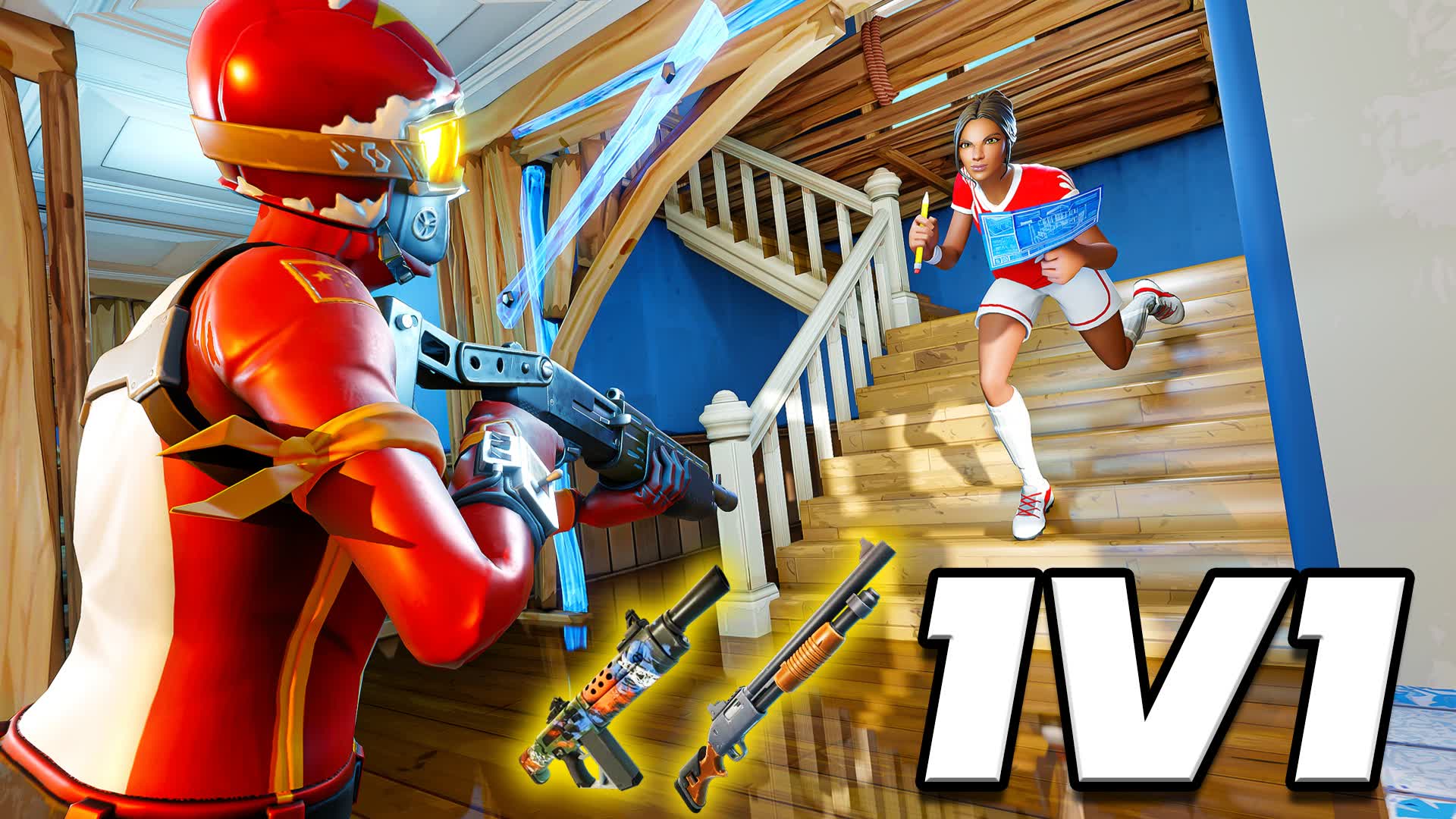 Indoor Realistics [1v1] [ noahsnoah ] – Fortnite Creative Map Code