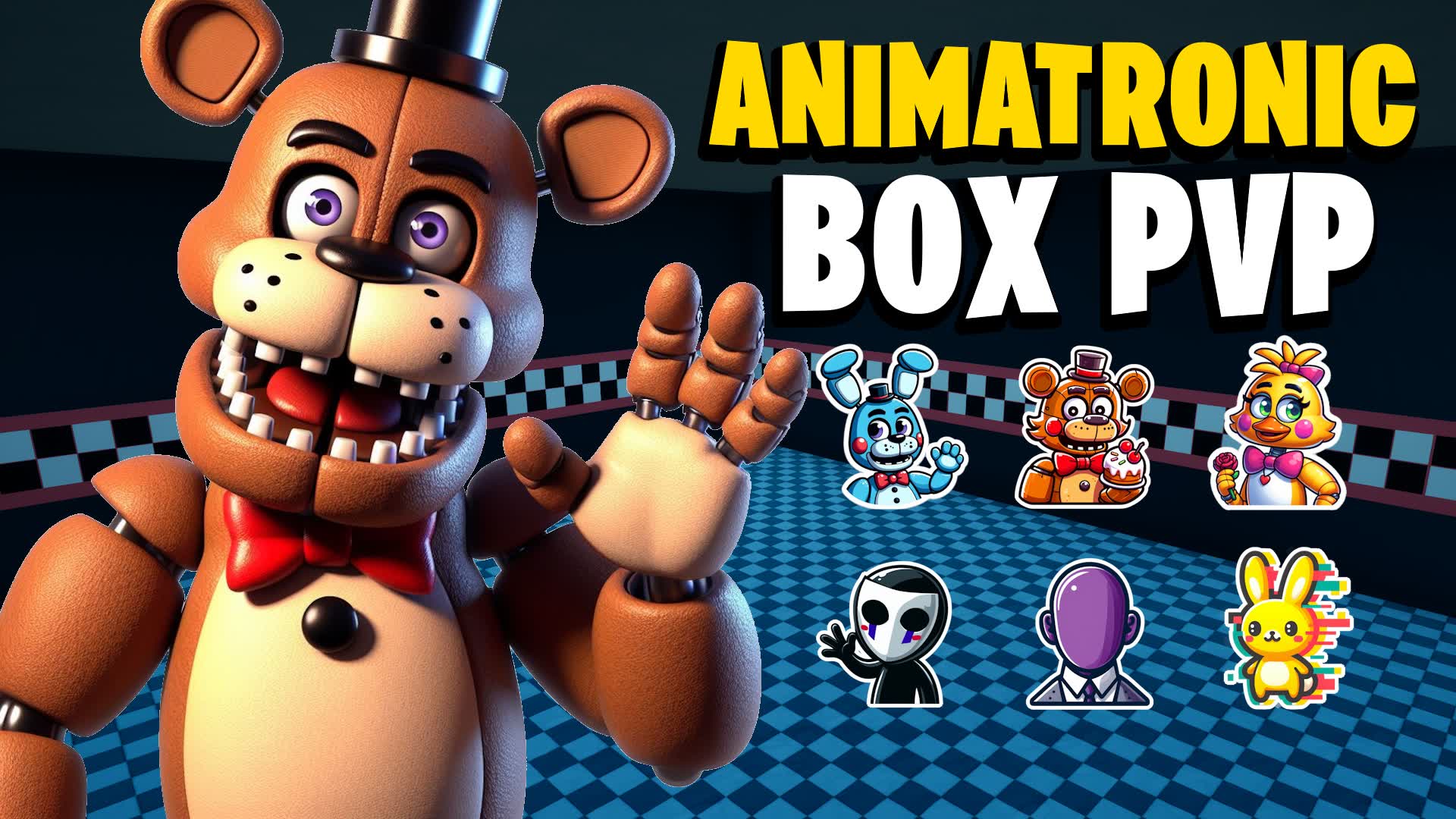 Animatronic Box PvP [ carrotgaming ] – Fortnite Creative Map Code