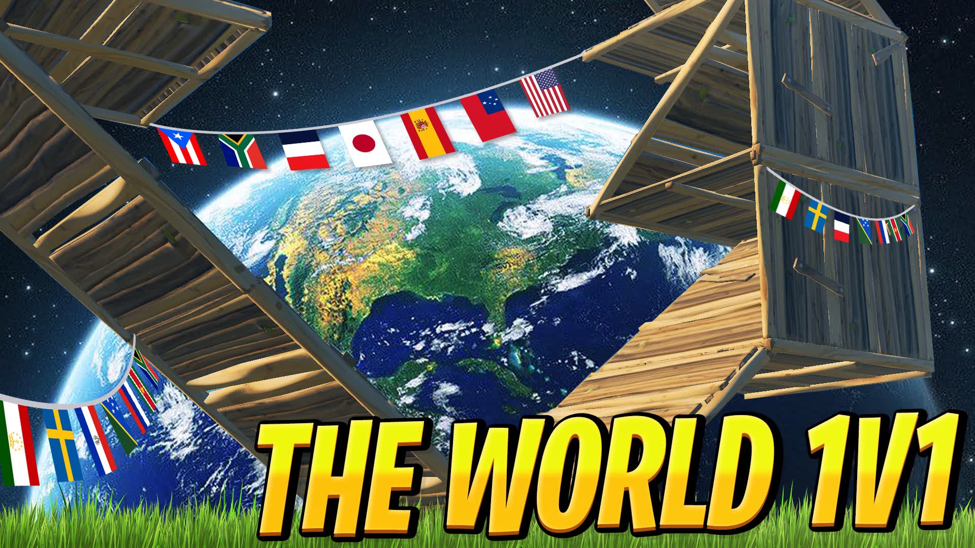 1V1 THE WORLD [ wanlast ] – Fortnite Creative Map Code