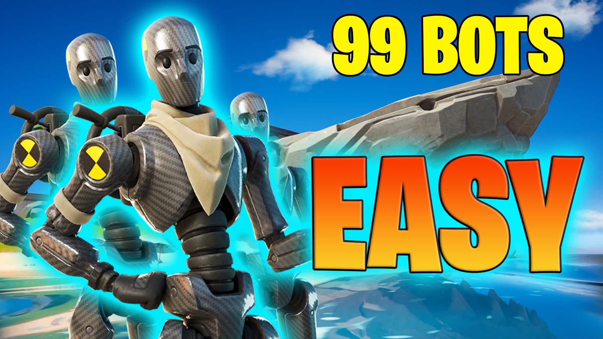 99 BOTS EASY - THE SHARK AND YACHT [ acid9 ] – Fortnite Creative Map Code