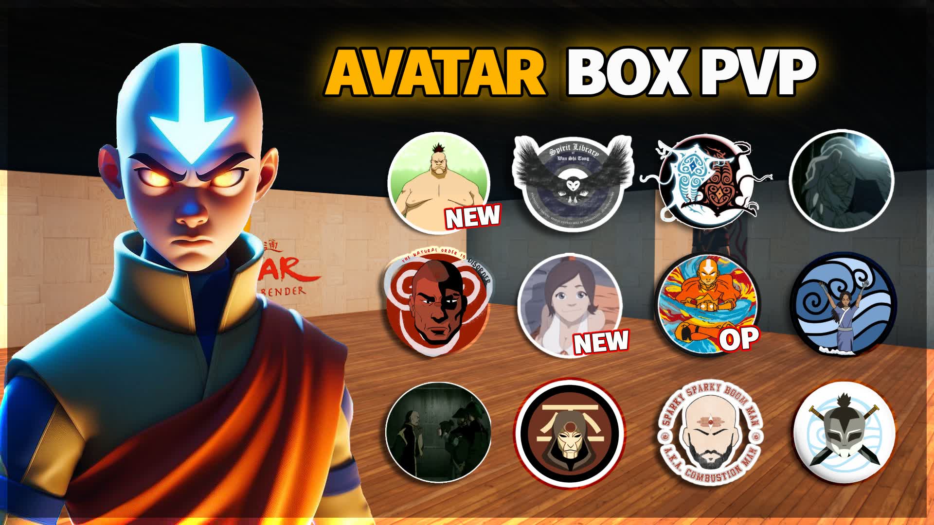 🦸AVATAR BOX PVP📦 [ ronen ] – Fortnite Creative Map Code