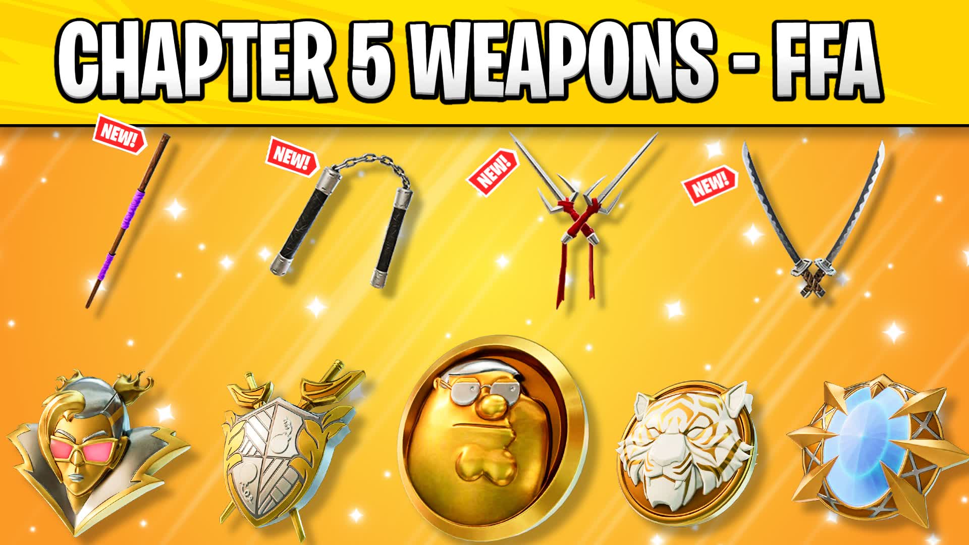 🔥 CH5 WEAPONS - FFA 🔥 [ oip ] – Fortnite Creative Map Code