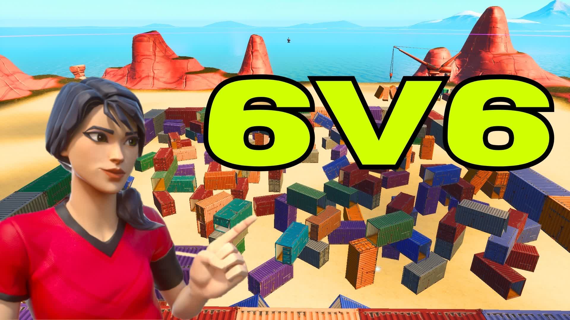 CONTAINER WARS 6V6 [ jaydubslays ] – Fortnite Creative Map Code